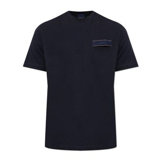Paul & Shark Homme, Tops, Bleu, Taille: L T-shirt &agrave; logo