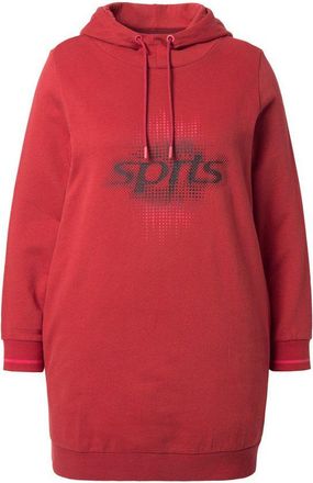 Ulla Popken Sweatshirt Long-Hoodie Oversized Kapuze Langarm