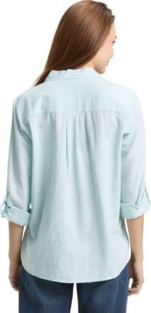 Tom Tailor Langarmbluse Regular mit Brusttaschen