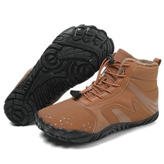 Generic Bottes de neige imperm&eacute;ables pour femme avec large espace au niveau des orteils pour la randonn&eacute;e dhiver et les aventures en plein air, marron, 41 EU