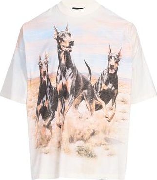 Represent T-shirt imprim&eacute; en coton m&eacute;lang&eacute;