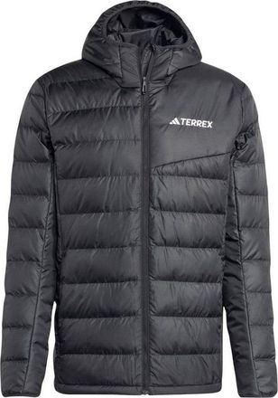adidas Performance Winterjacke Daunenjacke Terrex Multi Light Hooded (warm, wasserabweisend) schwarz
