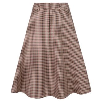 Dondup Jupe Midi - Femme - Jupes - Brun - Taille: 40 FR