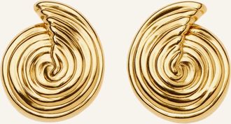 Missoma Missoma Ohrstecker Spiral Small Stud Earrings By Glambou gold