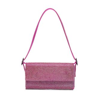 Benedetta Bruzziches Femme, Sacs, Rose, Taille: ONE Size Vittissima La Petite Pochette Cristallis&eacute;e