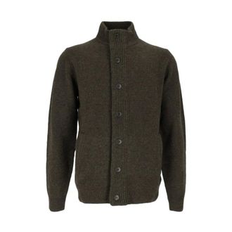 Barbour Veste Ashby Festive en cire - Homme - Pulls - Vert - Taille: S