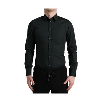 Dolce & Gabbana Chemise habill&eacute;e Gold - Homme - Chemises - Noir - Taille: S