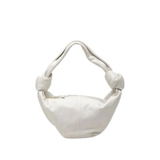Bottega Veneta Sac bandouli&egrave;re Double Knot Pre-owned - Femme - Pre-owned - Blanc - Taille: ONE Size