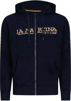 La Martina Hoodie &agrave; glissi&egrave;re en coton