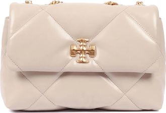 Tory Burch Femme, Sacs, Blanc, Taille: ONE Size Kira Diamond Quilted Shoulder Bag