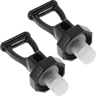 Healifty 2 St&uuml;ck Wasserhahn Ersatzgriffe aus Kunststoff Ergonomisch Geformt Einfach Montierbar f&uuml;r Milchtee und Getr&auml;nkespender Eimer K&uuml;chenzubeh&ouml;r