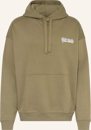 HUGO BOSS Hugo Oversized-Hoodie Nyrohood gruen