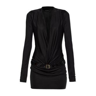Dsquared2 G&uuml;rtelkleid - - Dresses - Damen - Schwarzk - 2XS