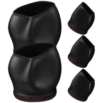 Valiclud Stuhlrollenkappen 5 Stück TPE Möbelbeinschoner Rollenkappen für Bürostühle und Möbel Lenkrollenabdeckungen für Ruhige Wohn und Arbeitsumgebung