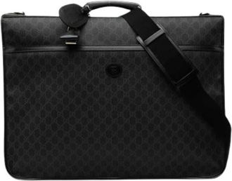 Gucci unisex, Pre-owned, Noir, Taille: ONE Size Sac de voyage doccasion pour v&ecirc;tements