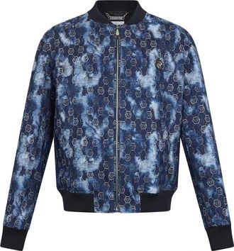 Philipp Plein Herren, Jacken, Blau, XLGr&ouml;&szlig;e