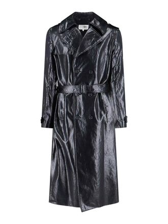 Maison Margiela Manteau Court - Noir