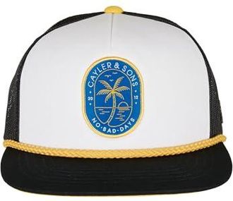 Cayler And Sons Unisex C&S CL No Bad Days Foam Trucker Cap black/white, one size