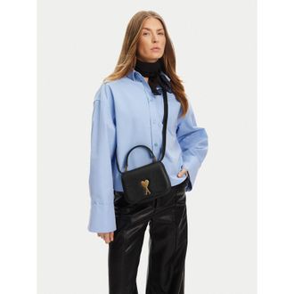 Ami Handtasche AMI Paris ULL007.AL0036 Schwarz