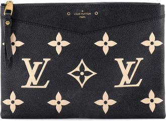 Louis Vuitton Daily Bicolor Monogram Empreinte Giant pouch - Schwarz