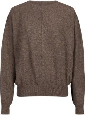 Bellerose Pull DERNY62 K1791U ample col rond en laine m&eacute;lang&eacute;e