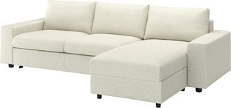 IKEA VIMLE 3er-Bettsofa mit R&eacute;camiere