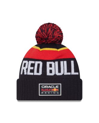 New Era Erwachsene Knit Wordmark Red Bull F1 Racing Beanie Strickmütze Dunkelblau