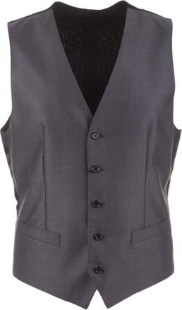 Dolce & Gabbana Homme, Costumes, Gris, Taille: 3XL Gilet