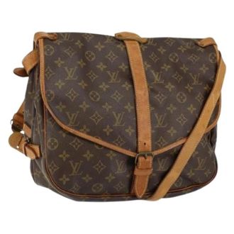 Louis Vuitton Pre-owned Vintage Canvas Cross Body Bag - - Pre-owned - Damen - Braun - ONE SIZE