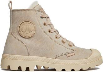 Palladium Schnürstiefeletten Pampa Hi Zip Wl 95982-271-M Beige