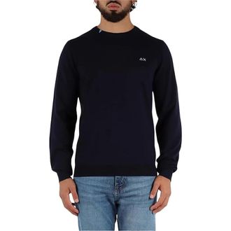 Sun 68 Herren, Strickwaren, Blau, MGr&ouml;&szlig;e
