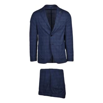 Paoloni Homme, Costumes, Bleu, Taille: S Blazer Stondato