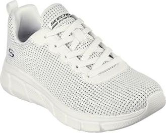 Skechers Bobs B Flex Visionary Essence pour Femme, Tricot Blanc, 43 EU