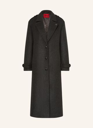 HUGO BOSS Hugo Mantel Milehe grau