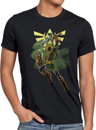 style3 Adventure Link Herren T-Shirt Game Gamer, Gr&ouml;&szlig;e:5XL