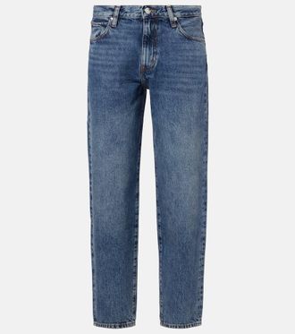 Frame Denim Jean barrel Candle à taille mi-haute