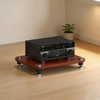 Generic HiFi Regal Stereo-St&auml;nder und -Racks, Medienkonsole, AV-Medienst&auml;nder mit sto&szlig;d&auml;mpfenden F&uuml;&szlig;en, Audio-Rack-Turm-CD-Player-St&auml;nder for Zuhause/B&uuml;ro/Aud