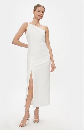 Vero Moda Coctailkleid Izzie 26032133 Wei&szlig; Regular Fit