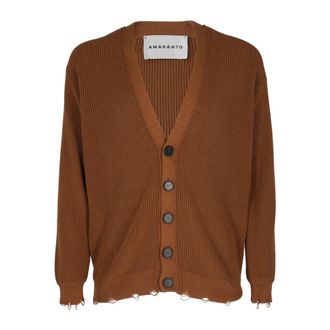 Amaranto Cardigans - - Knitwear - Herren - Braun - M