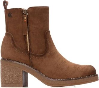 Refresh Bottines Femme Taupe - Chaussures confortables et polyvalentes - Mode décontractée - Modèle 17303801 (Taille40)