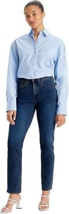 Levi's Femme Jeans 724 High Rise Straight, Chelsea Carbon Glow, 28W / 30L