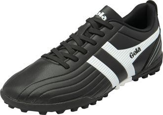 Gola Herren Super Cobra Turf Fußballschuh, schwarz/weiß, 44 EU