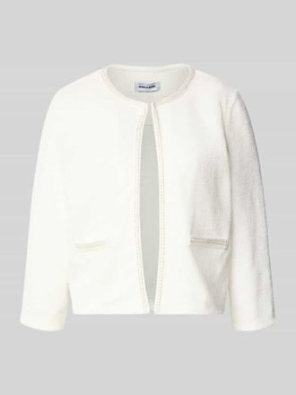 More & More Regular Fit Jacke mit Zierbord&uuml;re