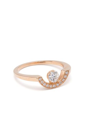 Loyal.e Paris bague Intr&eacute;pide Petit Arc en or recycl&eacute; 18ct - Rose