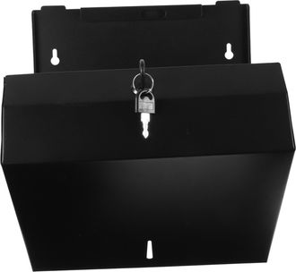 TOPBATHY Edelstahl Papierhandtuchspender Schwarz Wandhalterung Quadratisches Design Für Modernes Badezimmer Wc Und Hotel Einfache Installation Wasserdichtes De