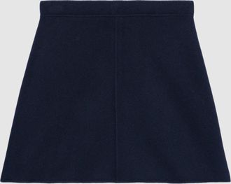 Vanessa Bruno Jupe Courte Juna Marine