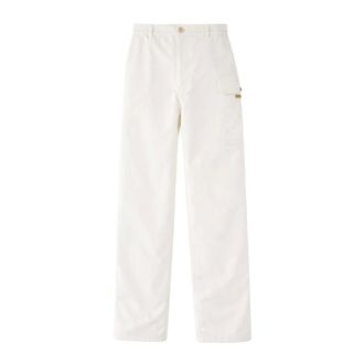 Marni Pantalon cargo large - Femme - Pantalons - Blanc - Taille: 36 FR