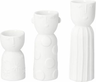 R&auml;der Naturgestalten Minivasen 3er Set aus Porzellan - Tischdeko