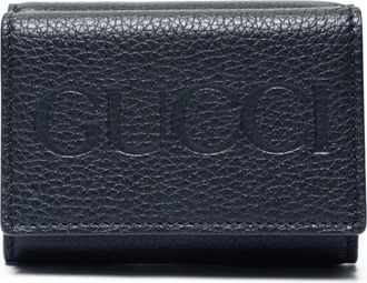 Gucci portefeuille à logo (2020-2025) - Noir