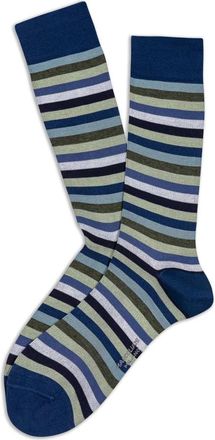 Marcoliani Homme, Sous-v&ecirc;tements, Multicolore, Taille: ONE Size Calze in cotone stripes
